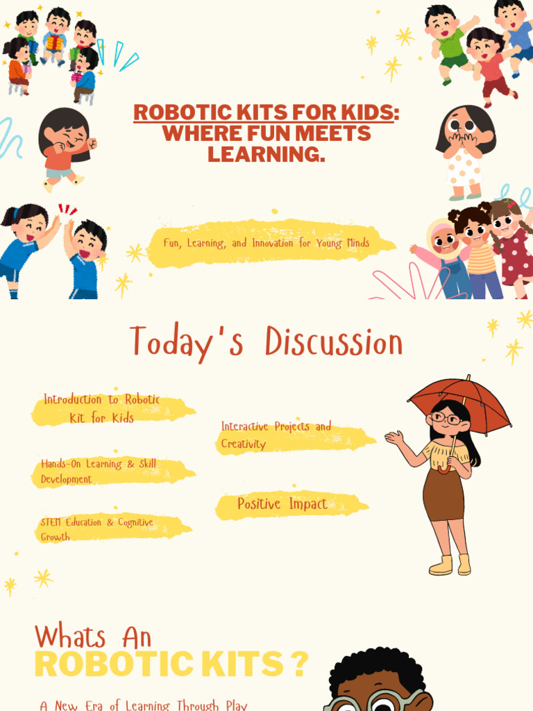 Engaging Robotic Kits for Kids | PDF | Robotics | Creativity