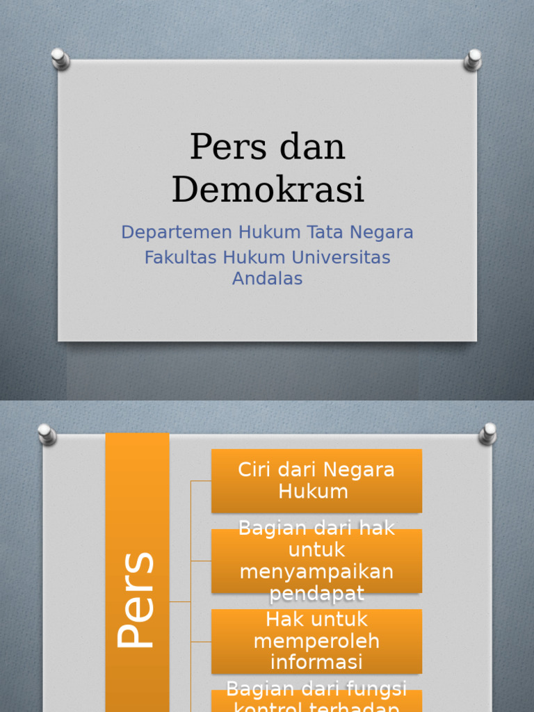 Pers Dan Demokrasi New | PDF