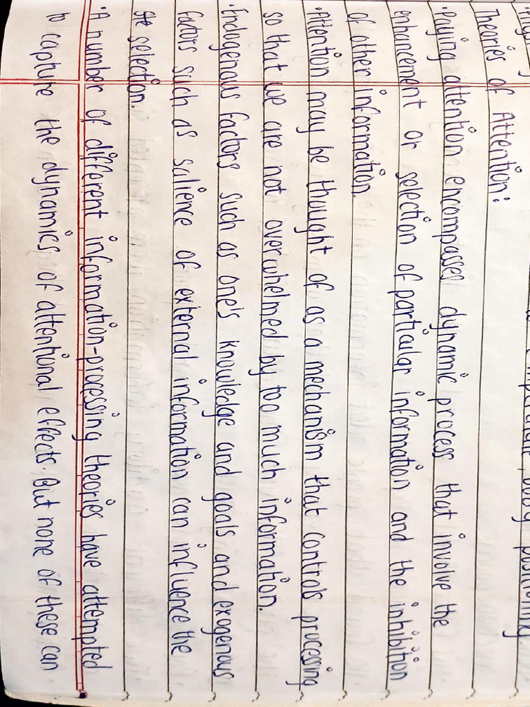 Attention Notes | PDF