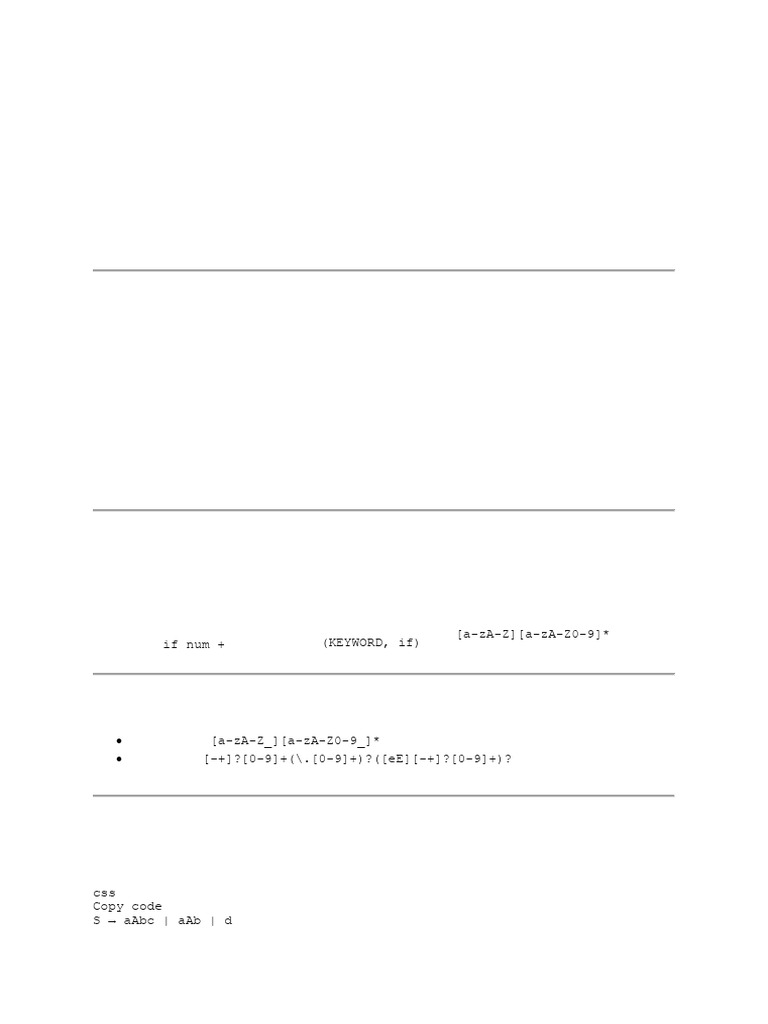 2marks-pcd I (1) | PDF | Parsing | Compiler