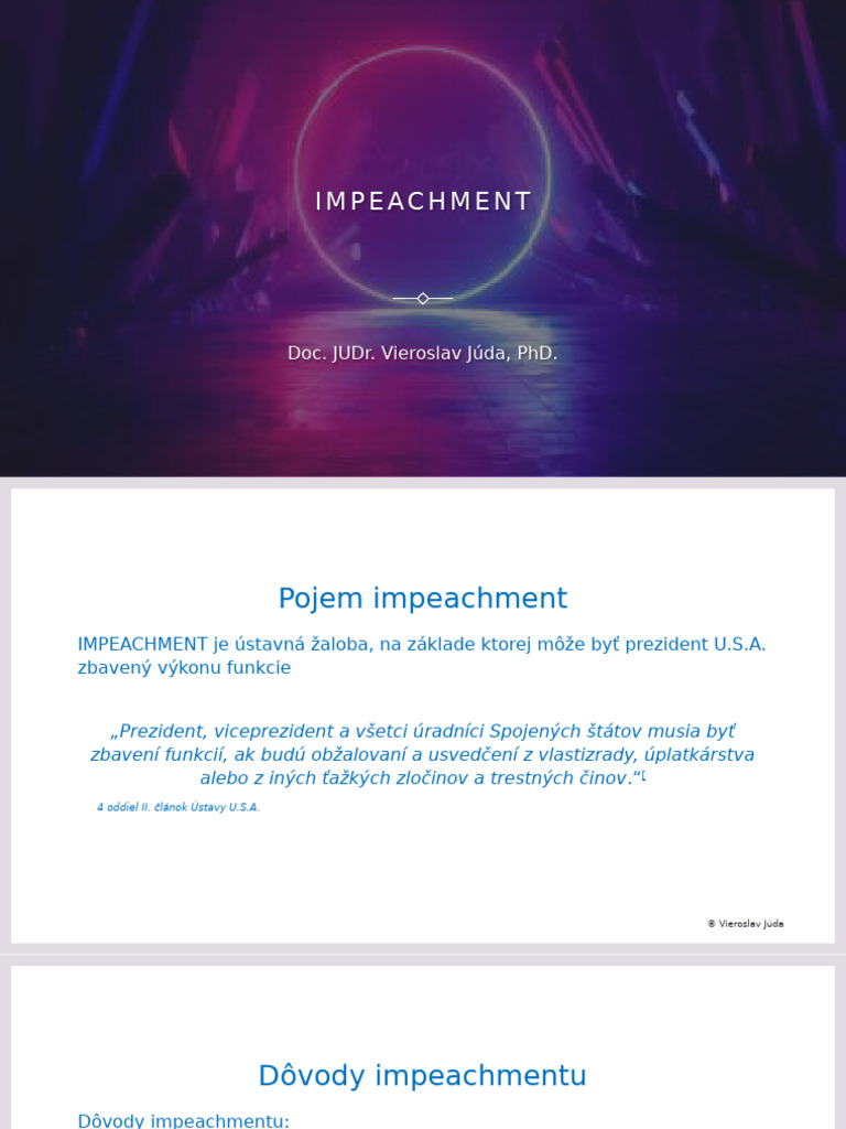 Impeachment | PDF Impeachment | PDF