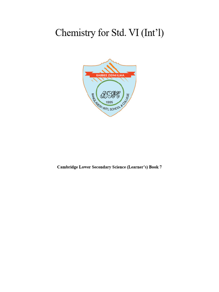 All Chapters (VI, 2024) | PDF | Mixture | Atomic Nucleus