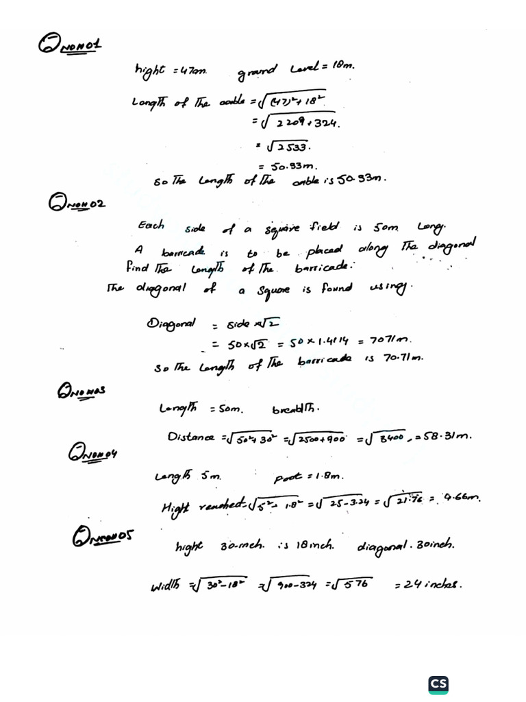 Oxford D2 Math 8th Edition CHAP 9 Exercise 9C PDF | PDF