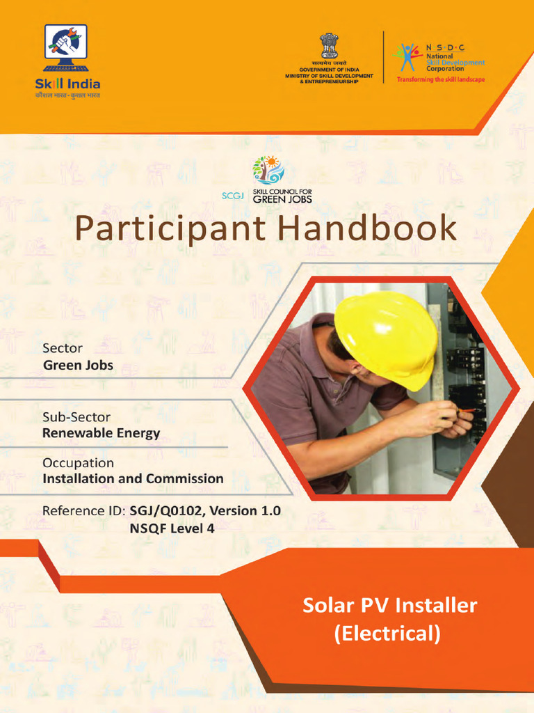 Solar PV Installer Training Handbook | PDF | Photovoltaics ...