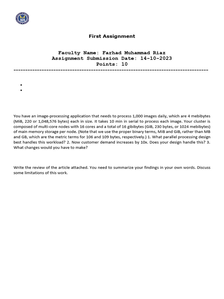 First_Assignment_PDC_Fall-2024 | PDF