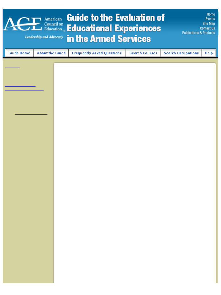 Army Enlisted Occupation Classification System-1 | PDF