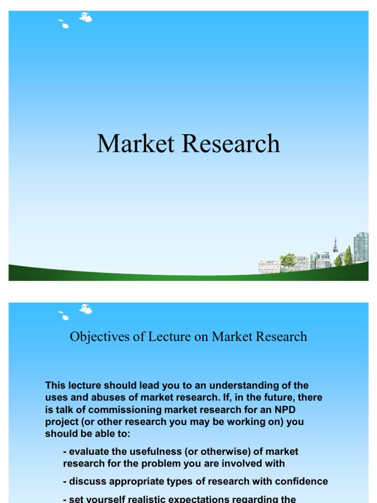 Market Research PPT at Mba Bec Doms | PDF | Marketing Research ...