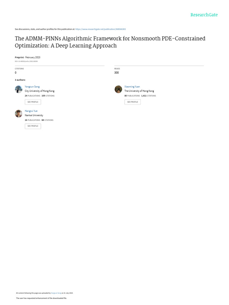 ADMM PINNs Revision Arxiv | PDF | Partial Differential Equation ... ADMM PINNs Revision Arxiv | PDF | Partial Differential Equation ...