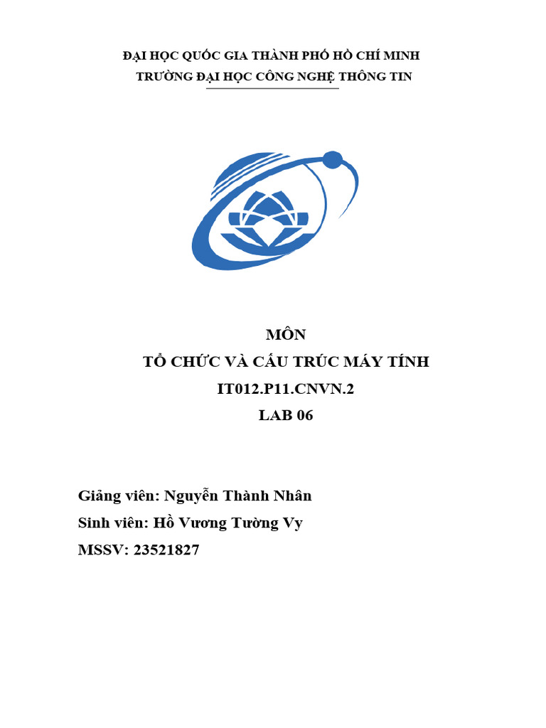 HoVuongTuongVy Lab06 | PDF