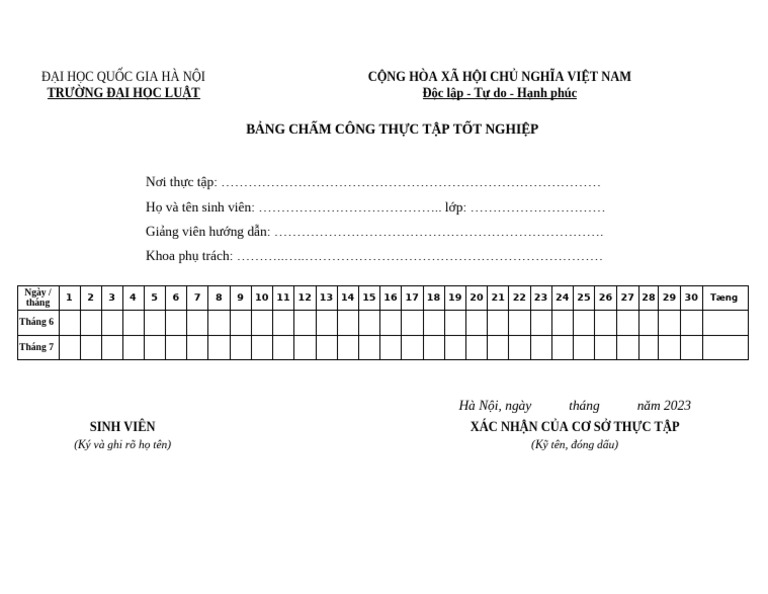 6a. Bang Cham Cong Thuc Tap K65 (1) | PDF