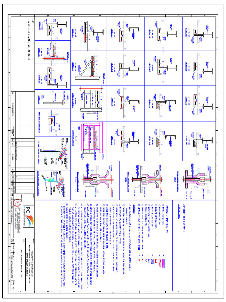 Instrument Cable Layout P1 | PDF