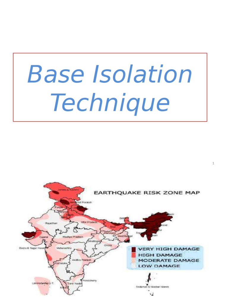 Unit5 Base Isolation Technique and Dampers | PDF | Force | Earthquakes