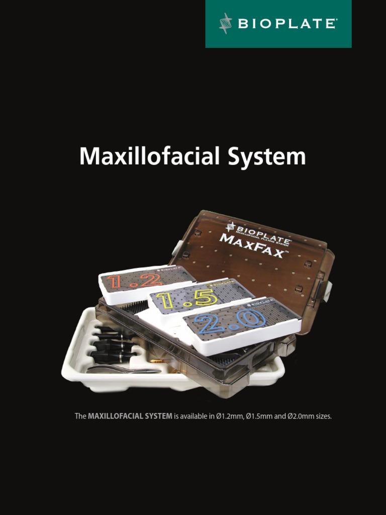 Maxillofacial System | PDF | Screw | Titanium