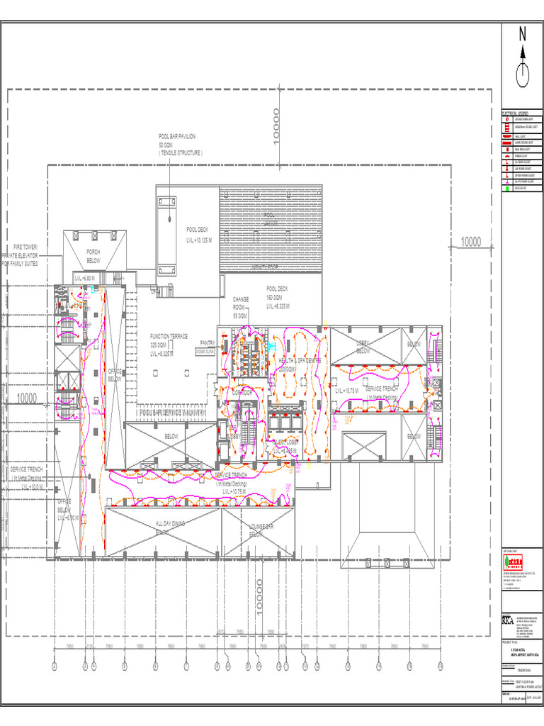 Lighting & Power Layout Plan | PDF