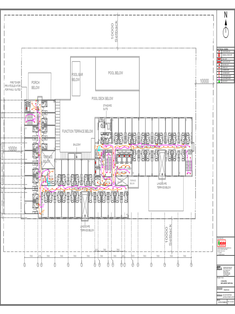 Fourth and Fifth Floor Plan Lighting Layout - 23-379-El-Lp-4th and 5th ...