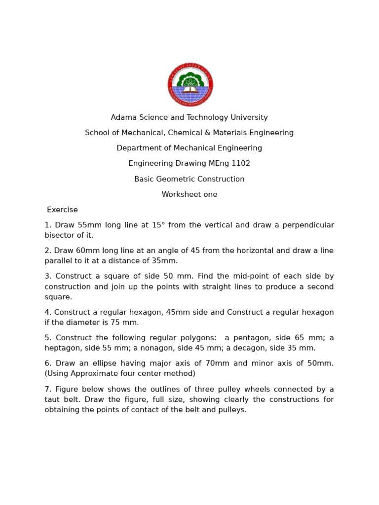 Chapter Two Worksheet | PDF