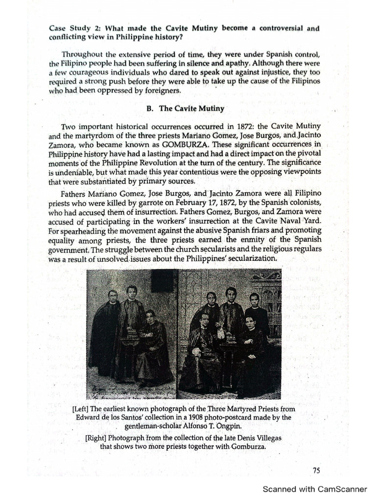 Case Study 2 Cavite Mutiny | PDF
