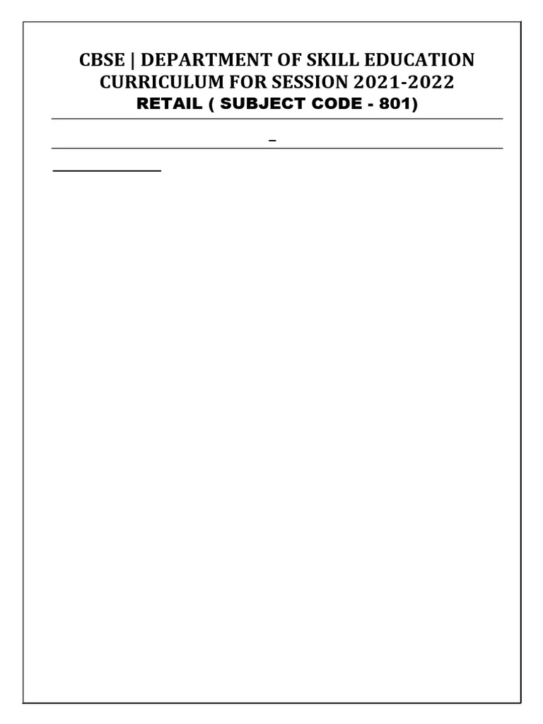 801-RETAIL-SrSec | PDF | Retail | Convenience Store