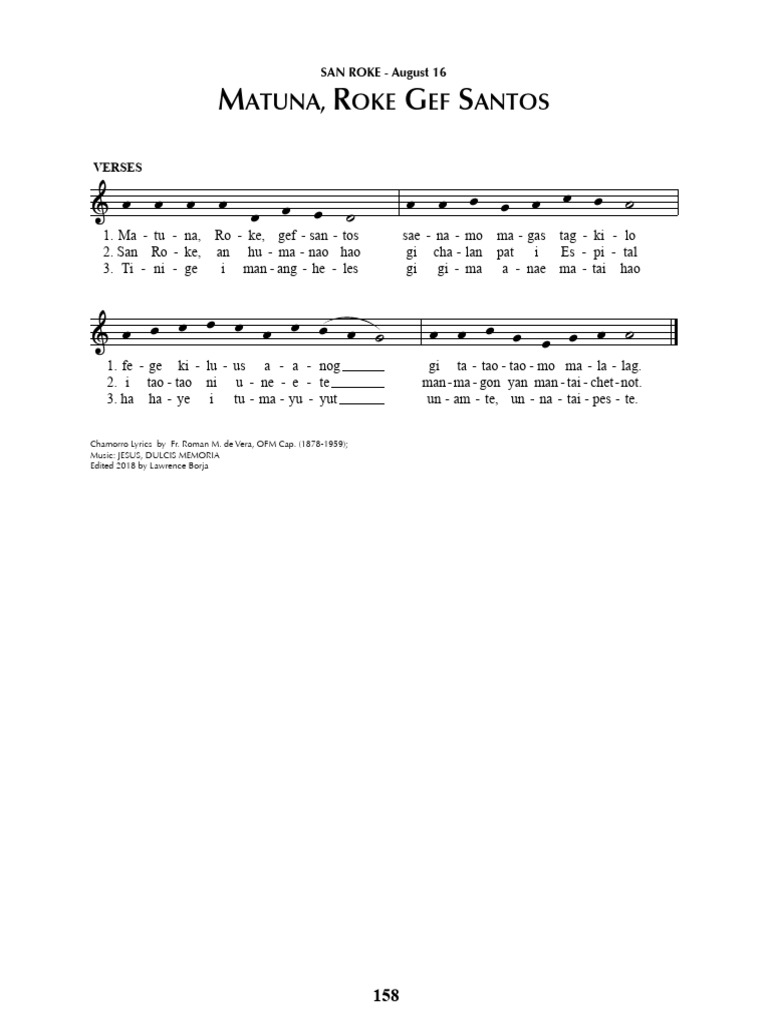 Matuna Roke Gef Santos | PDF
