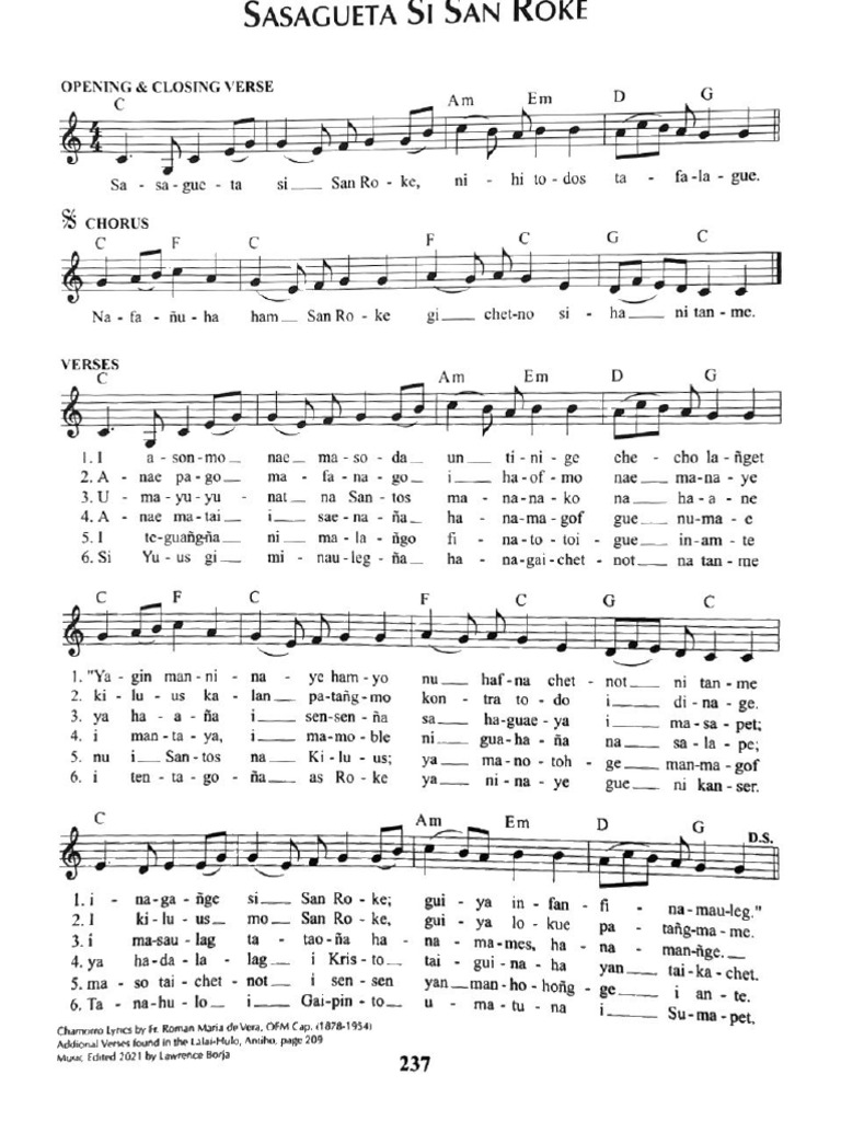 Sasagueta Si San Roke | PDF