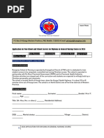 Dwu Non School Leaver Application Form | PDF | Science | Mathematics
