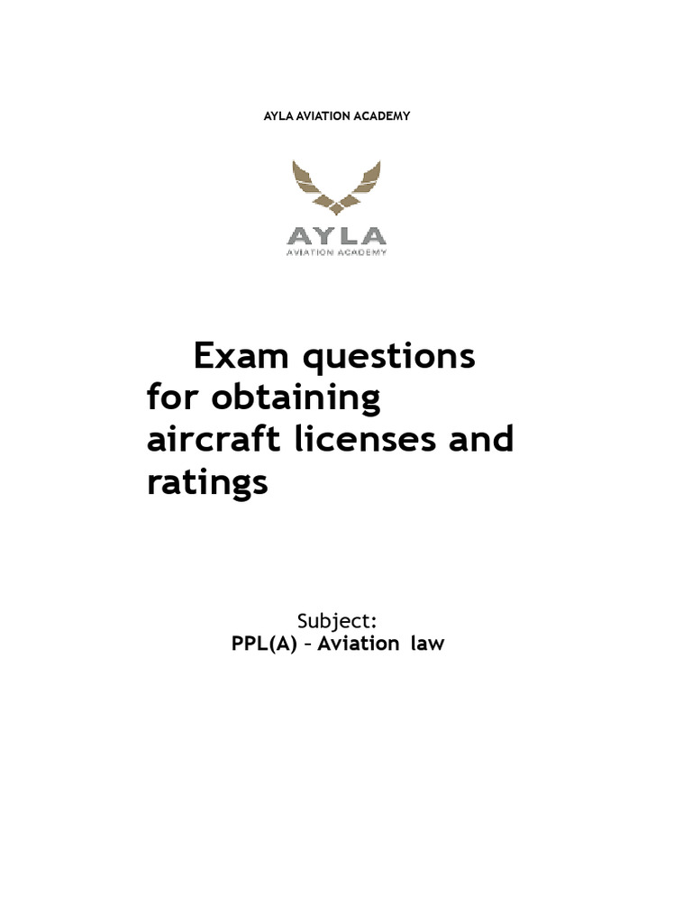 Air law exam | PDF | Visual Flight Rules | Instrument Flight Rules
