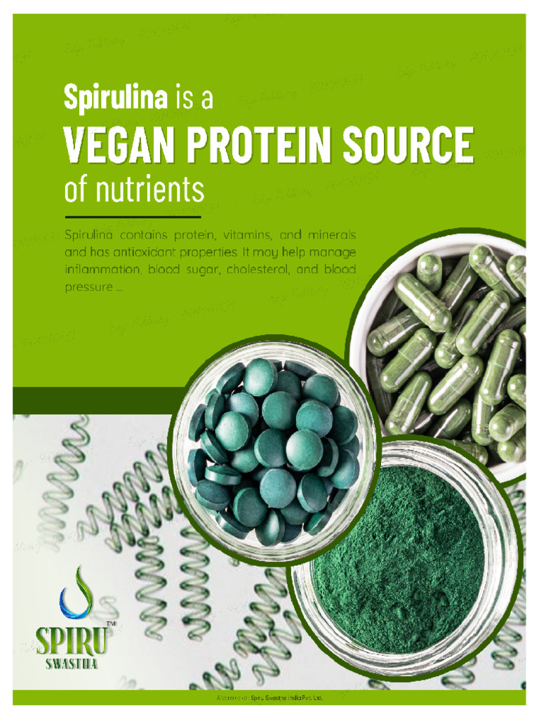 Bitemap Final Spirulina Brochure | PDF
