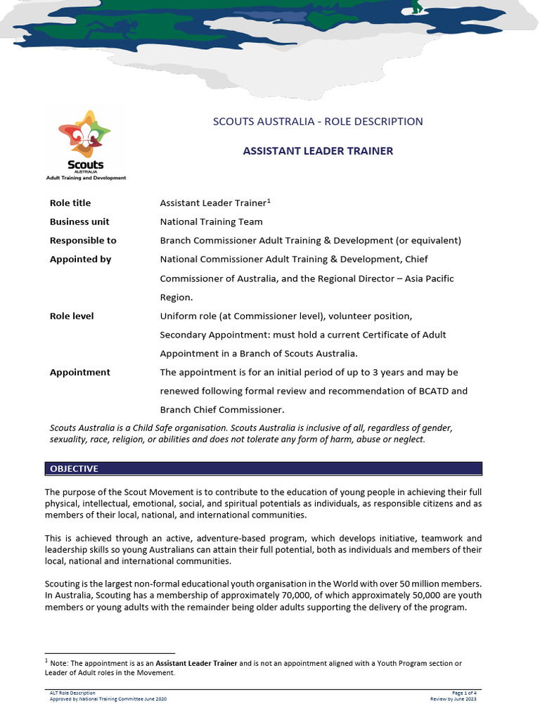 Alt Role Description Pdf