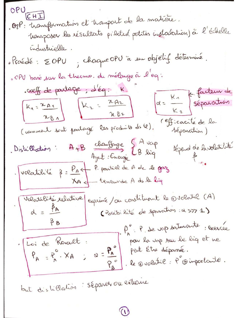Résumé3_Opérations_unitaires | PDF