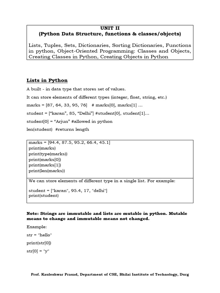 UNIT 2_Python | PDF | Parameter (Computer Programming) | Anonymous Function UNIT 2_Python | PDF | Parameter (Computer Programming) | Anonymous Function