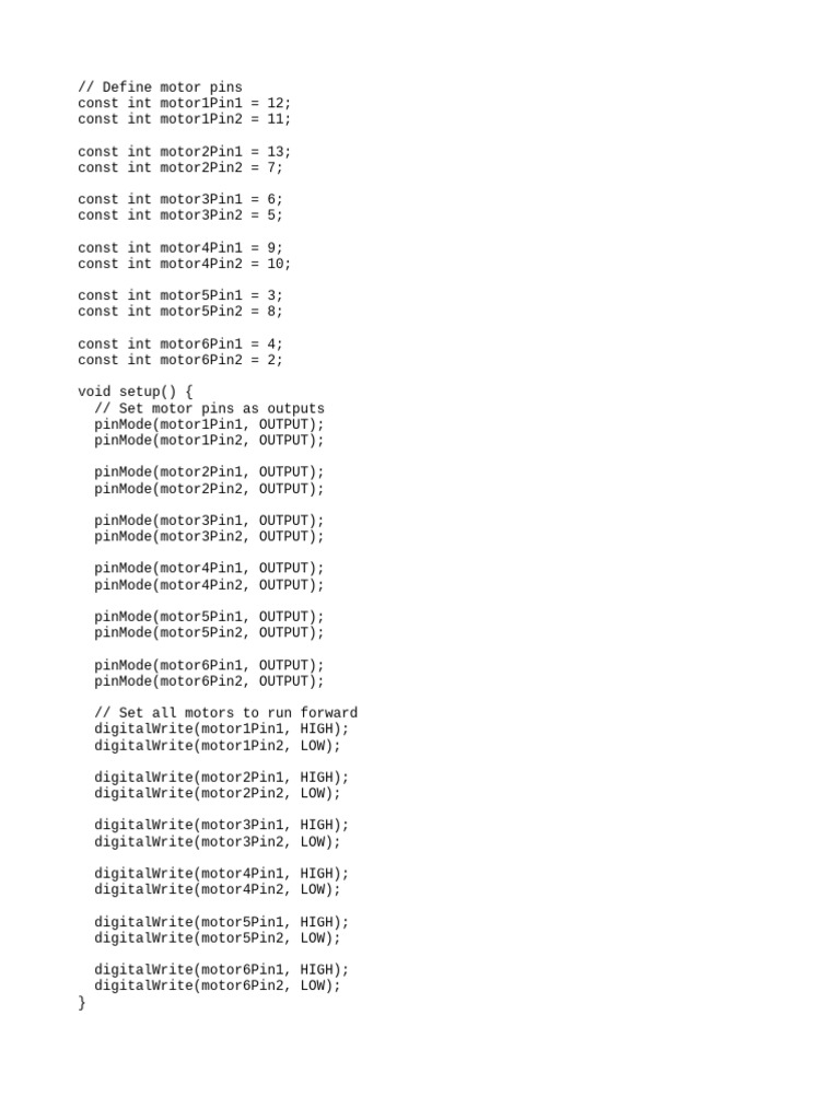 Rocker Bogie Programming | PDF