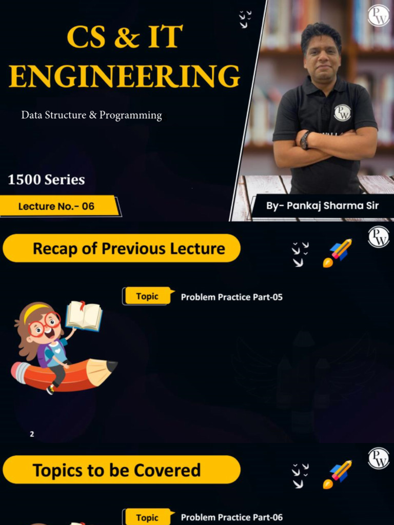 Data Structure & Programming | PDF