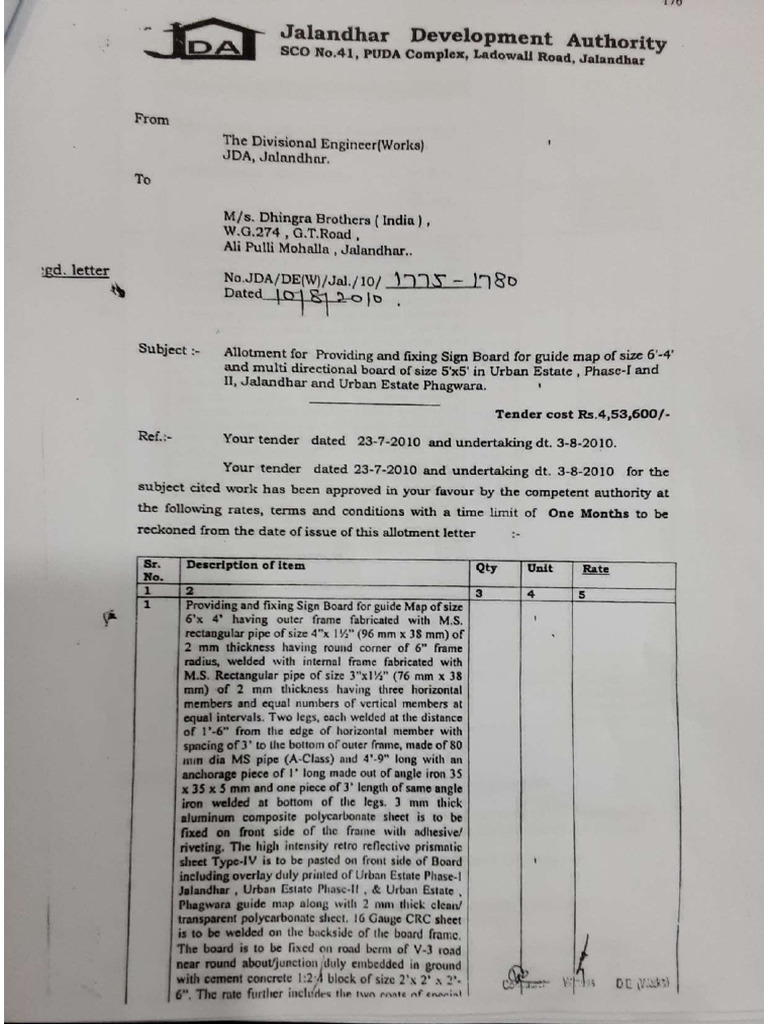 Complete Tender | PDF