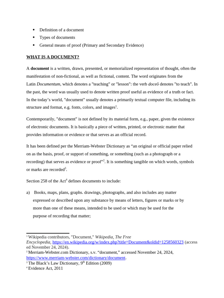 Evidence Project Section 2 | PDF | Document