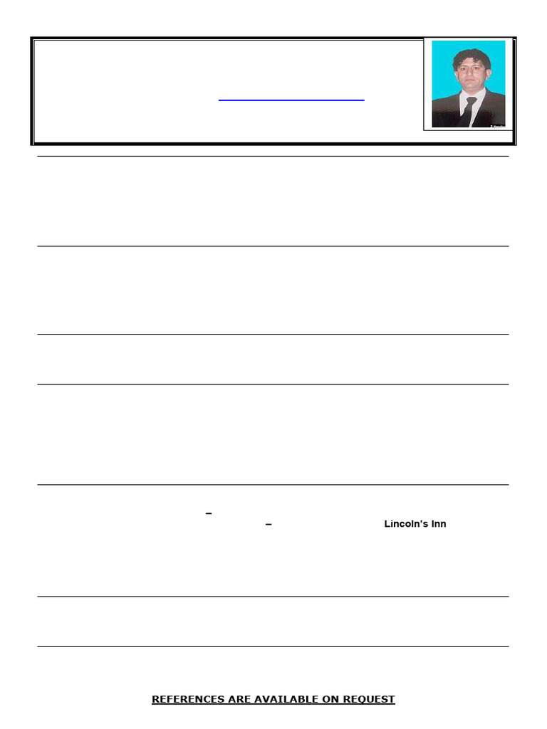 Agha Sahib CV Saudi Photo | PDF | Advocate | Pakistan