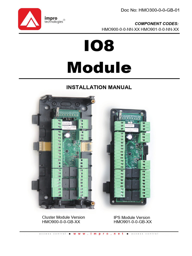 Digital IO8 Module | PDF | Relay | Electromagnetism