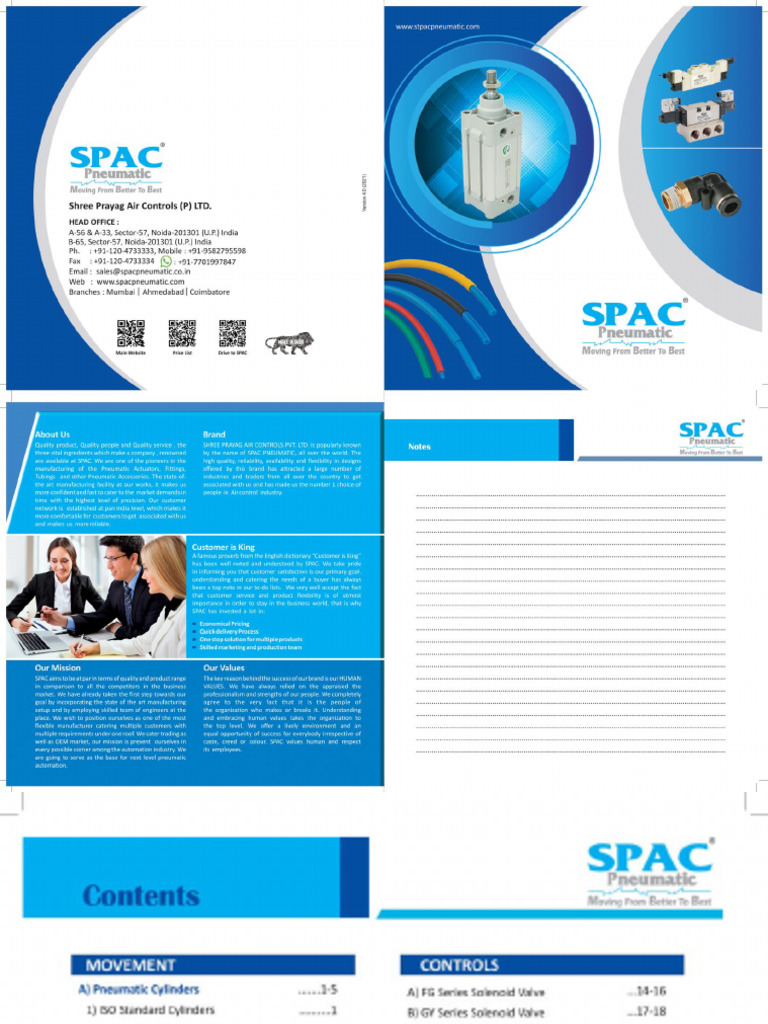 Spac Mini Catalogue - QR Codes - 2021 | PDF