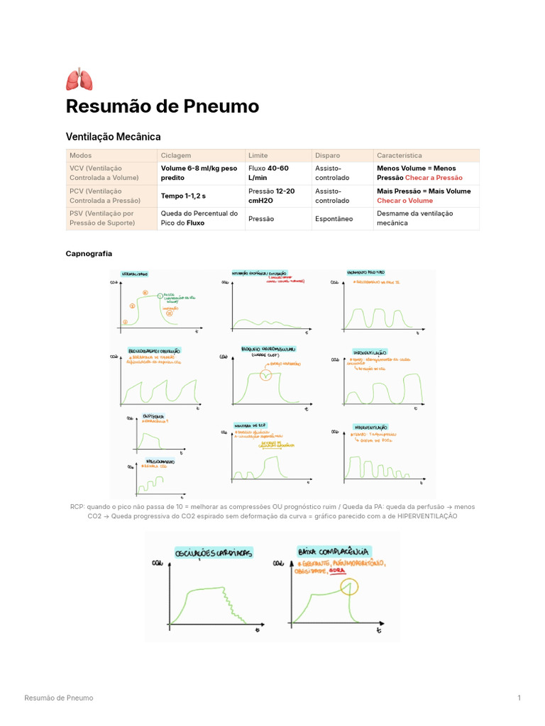 Resumo Pneumo | PDF | Pneumonia | Doenças respiratórias