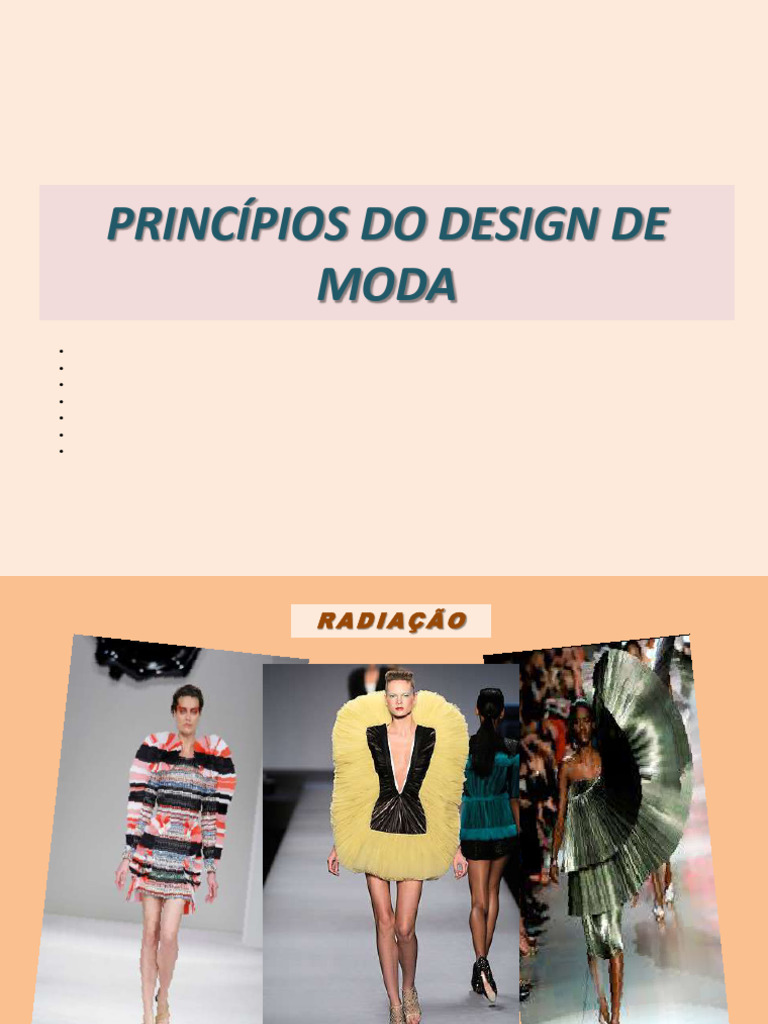 Princípios Do Design de Moda | PDF