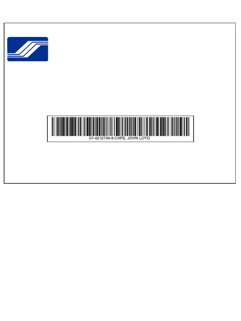 Ss - Number - Slip Cape, John Loyd | PDF