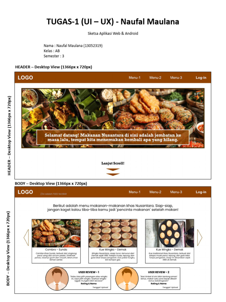Tugas-1 UI-UX - Naufal Maulana2 | PDF