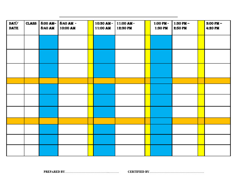 Term 1 2025 Openr Exam Timetable | PDF