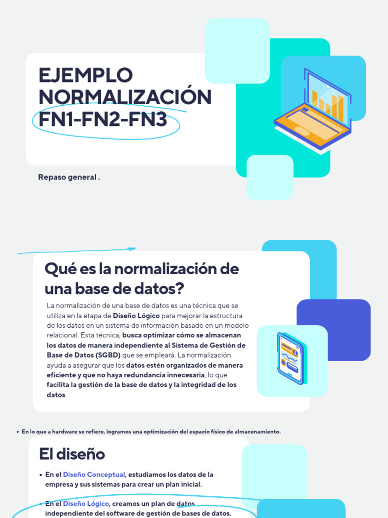 EJEMPLO NORMALIZACIÓN fn1-fn2-fn3 | PDF | Bases de datos | Datos de computadora