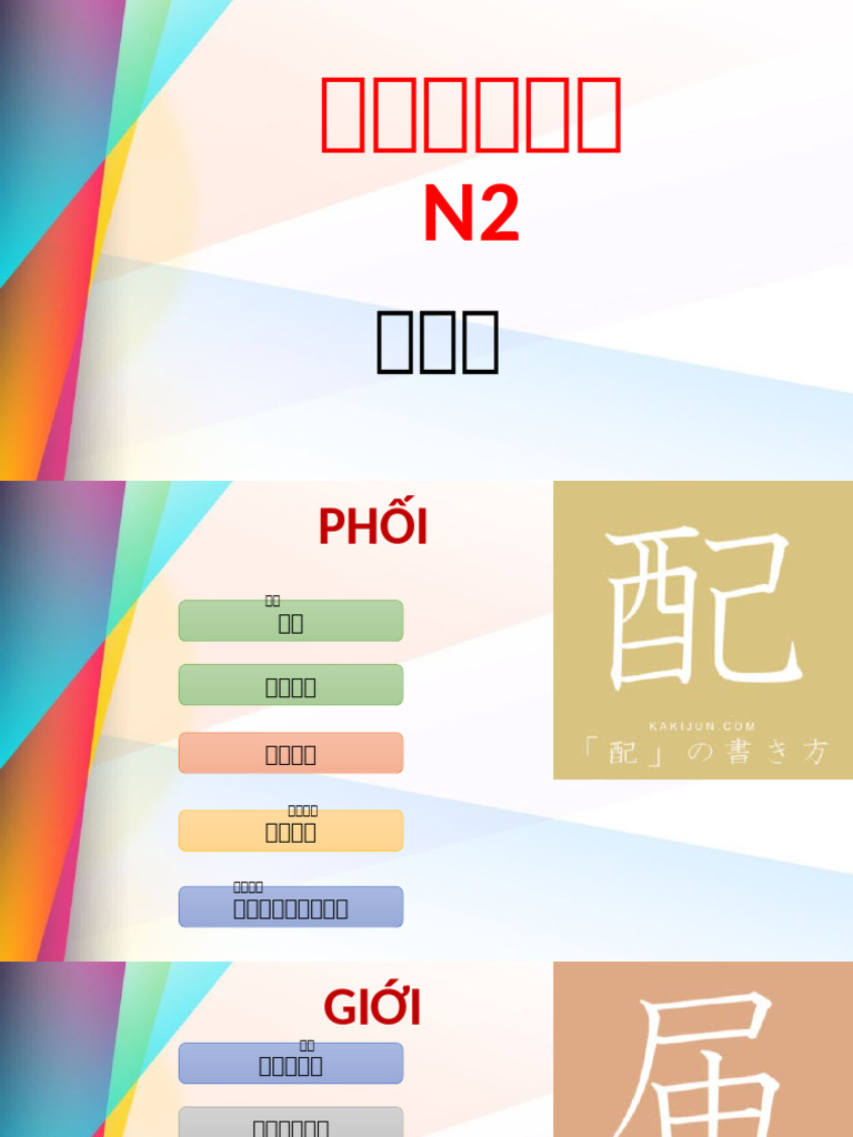 Bản Sao Kanji N2 | PDF