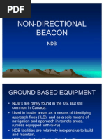 NOn Directional Beacon | Aerospace Engineering | Avionics