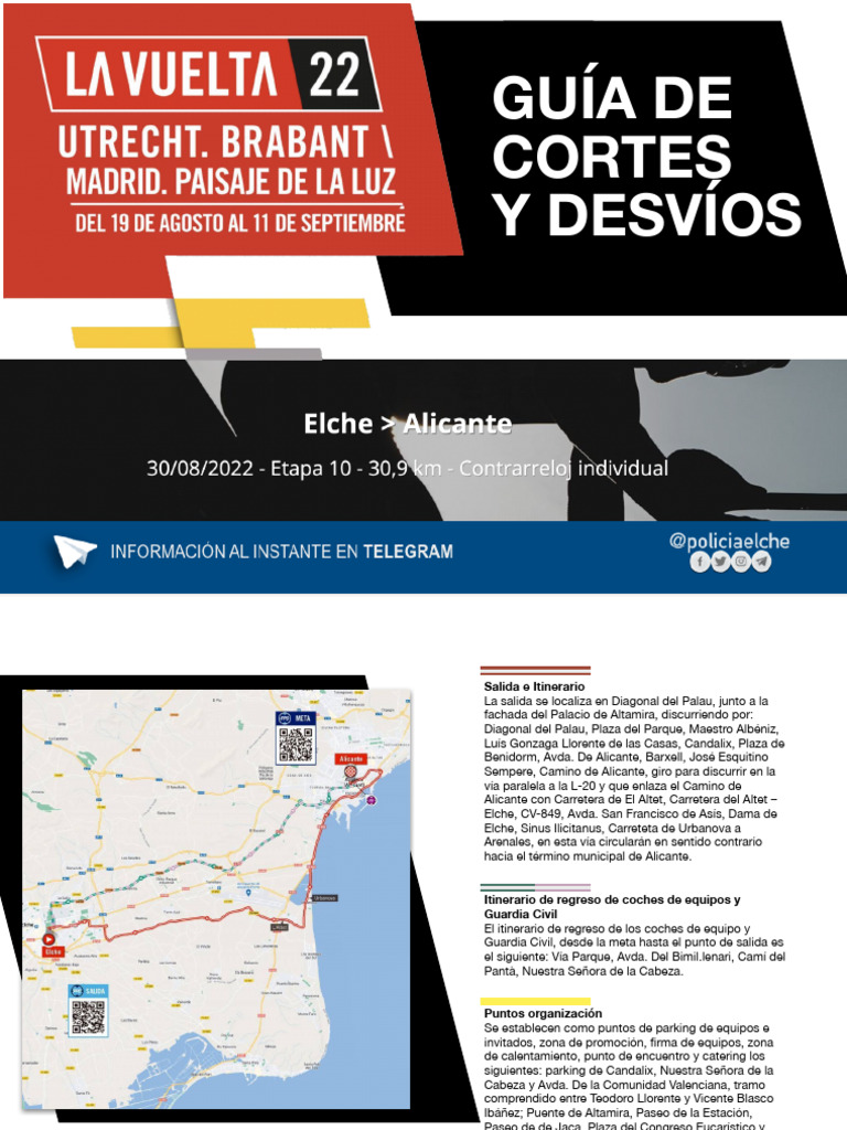 GUIA Desvios La Vuelta | PDF