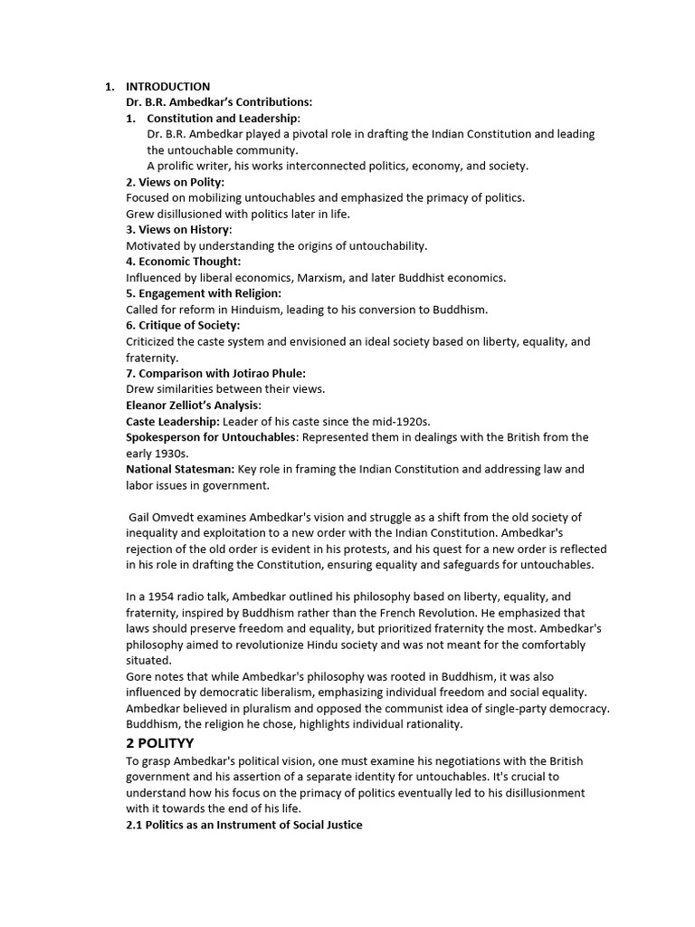 Unit 1 Dse | PDF | Dalit | Caste