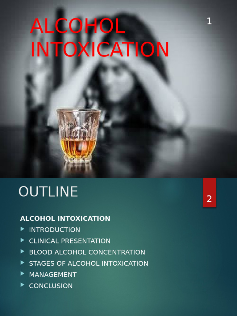 Alcohol Intoxication Guide | PDF | Ethanol | Alcohol Intoxication