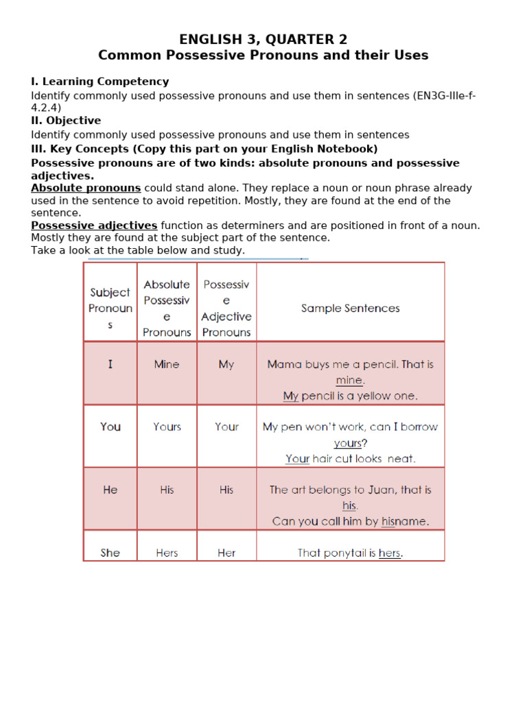 English Math and Esp PT 4 ST4 | PDF