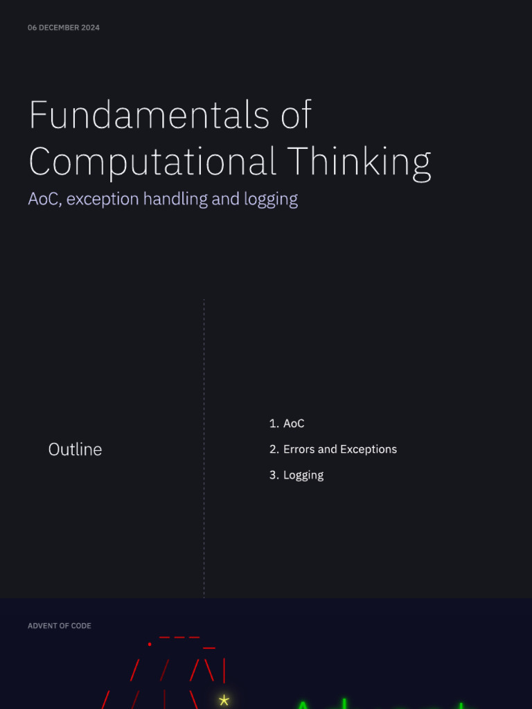 FoCT - T15 | PDF | Computer Program | Programming